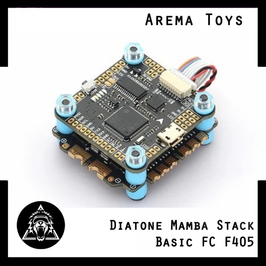 Jual Diatone Mamba Stack Basic FC F405 MK2 ESC F50 50A BLHeli_S 30x30 ...