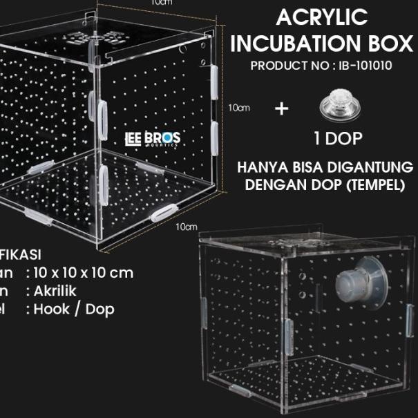 Jual Acrylic Incubation Box / Isolation Box / Akrilik Karantina ikan ...