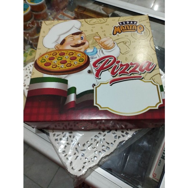 Jual Kotak Pizza Ukuran 22*22 Isi 10 Lembar | Shopee Indonesia