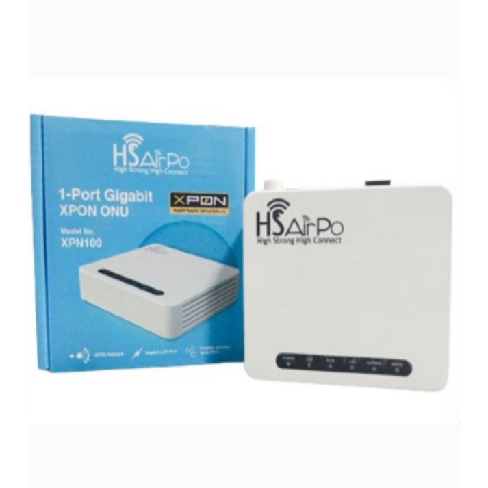 Jual HSAirPo XPN100 Router Fiber Optik 1 Port Gigabit XPON ONU HS AirPo ...