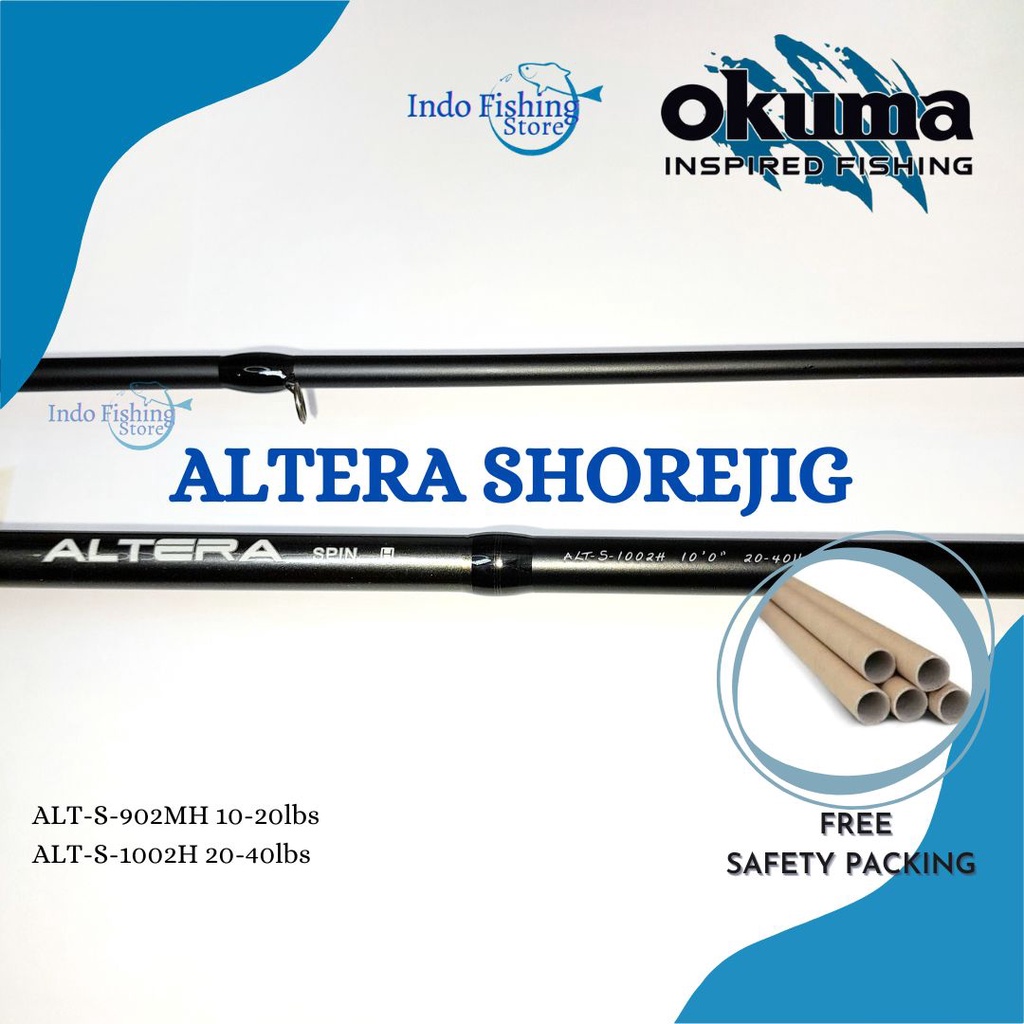 Jual SHORE JIGGING OKUMA ALTERA ALT-S-S-902MH 10-25LBS Free Packing Pipa Paralon/PVC | Shopee ...