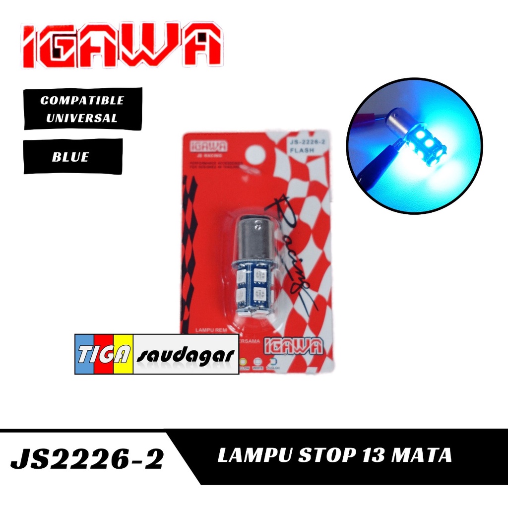 Jual LAMPU STOP 13 MATA LANGSUNG PASANG PNP LED STOP LAMP MOTOR ...