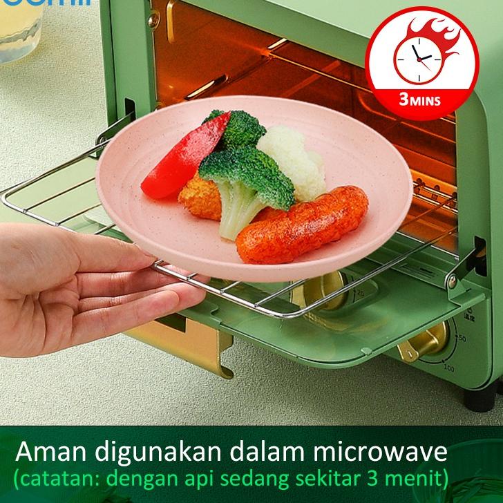 Jual Viral freemir Piring Saji Set Isi 4 / 5 Pcs Piring Makan Kue ...