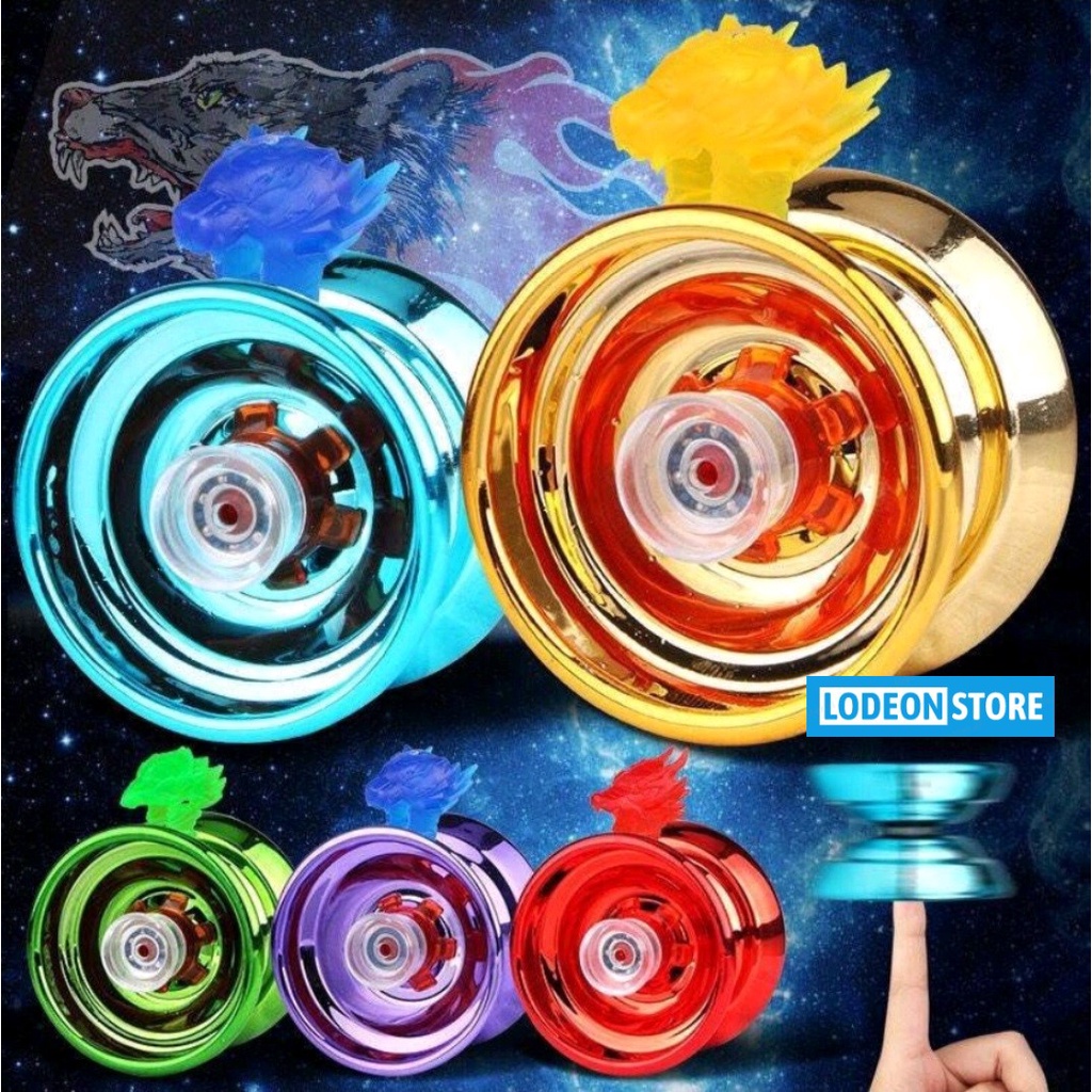Jual Mainan Yoyo Besi 3 Bearing Chrome SNI - Mainan Anak | Shopee Indonesia