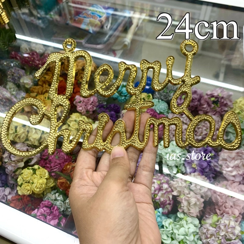 Jual Tulisan Merry Christmas ukuran Jumbo | Shopee Indonesia