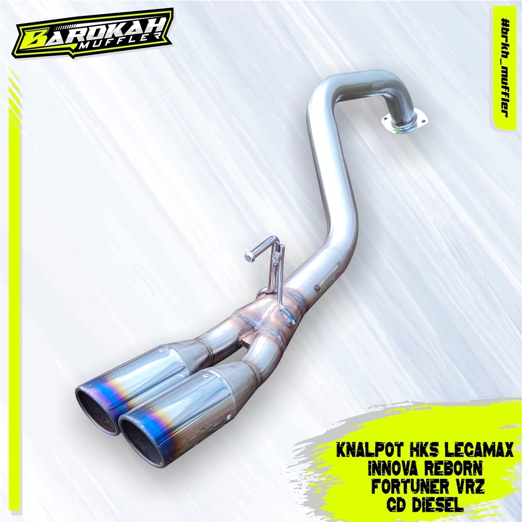 Jual Knalpot HKS Legamax Innova Reborn / Fortuner Vrz 2GD Diesel ...