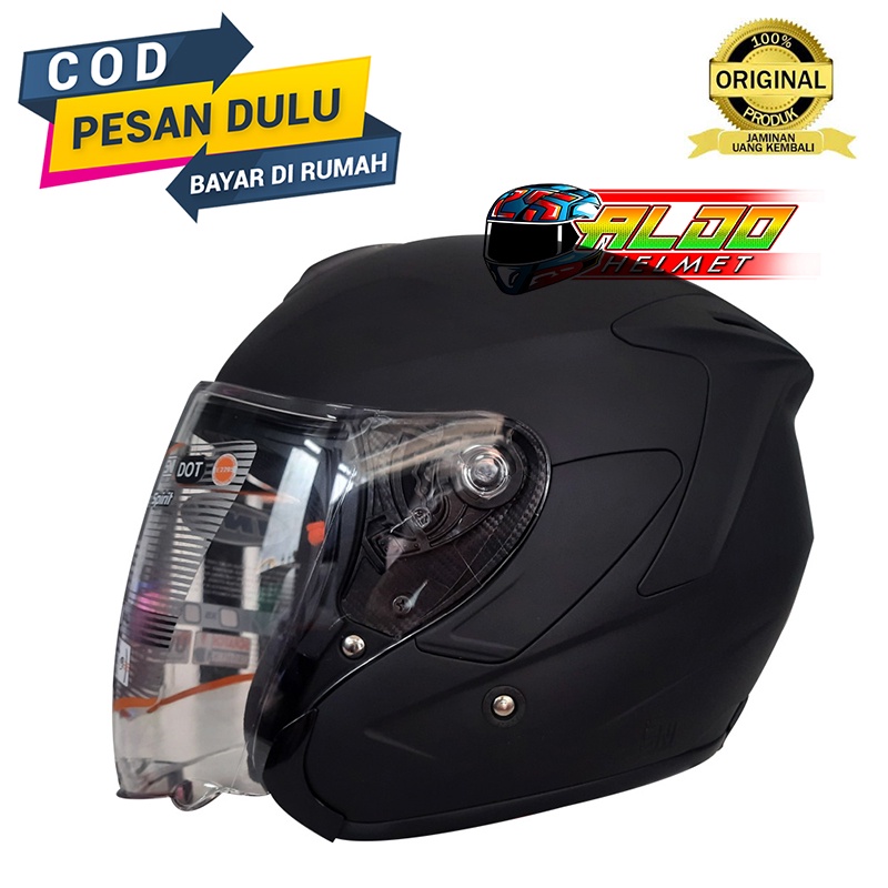Jual HELM INK | INK DYNAMIC | HELM INK DYNAMIC SOLID BLACK DOFF ...