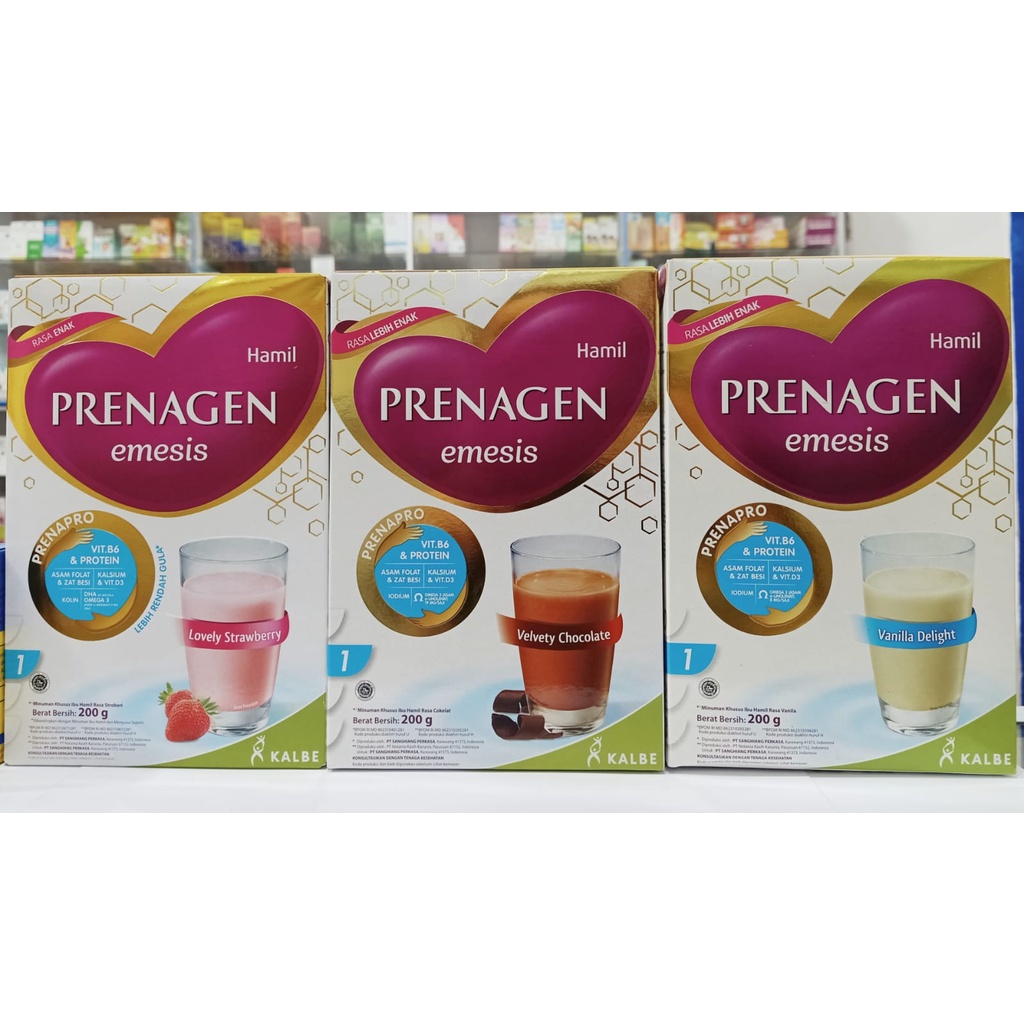 Jual Prenagen 𝐄𝐌𝐄𝐒𝐈𝐒 𝟏𝟖𝟎𝐆𝐑 All Varian - Susu Ibu Hamil Trimester 1 ...