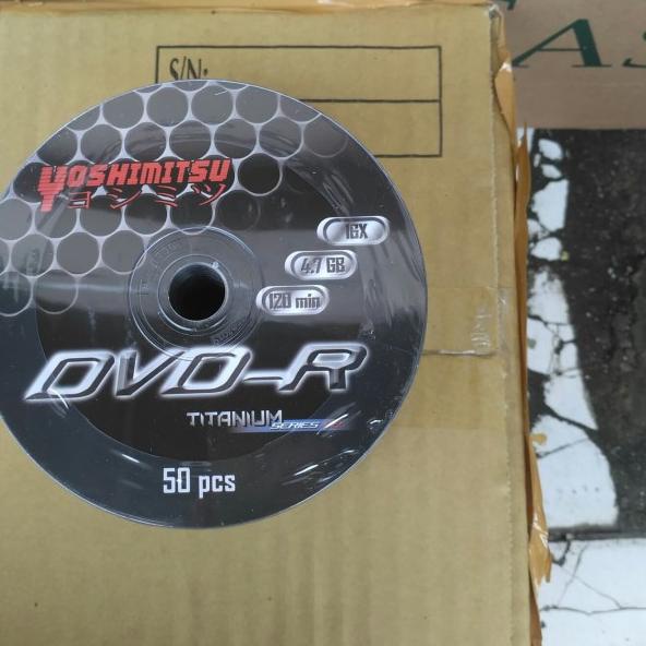 Jual DVD-R titanium v2 YOSHIMITSU 50 PCS | Shopee Indonesia