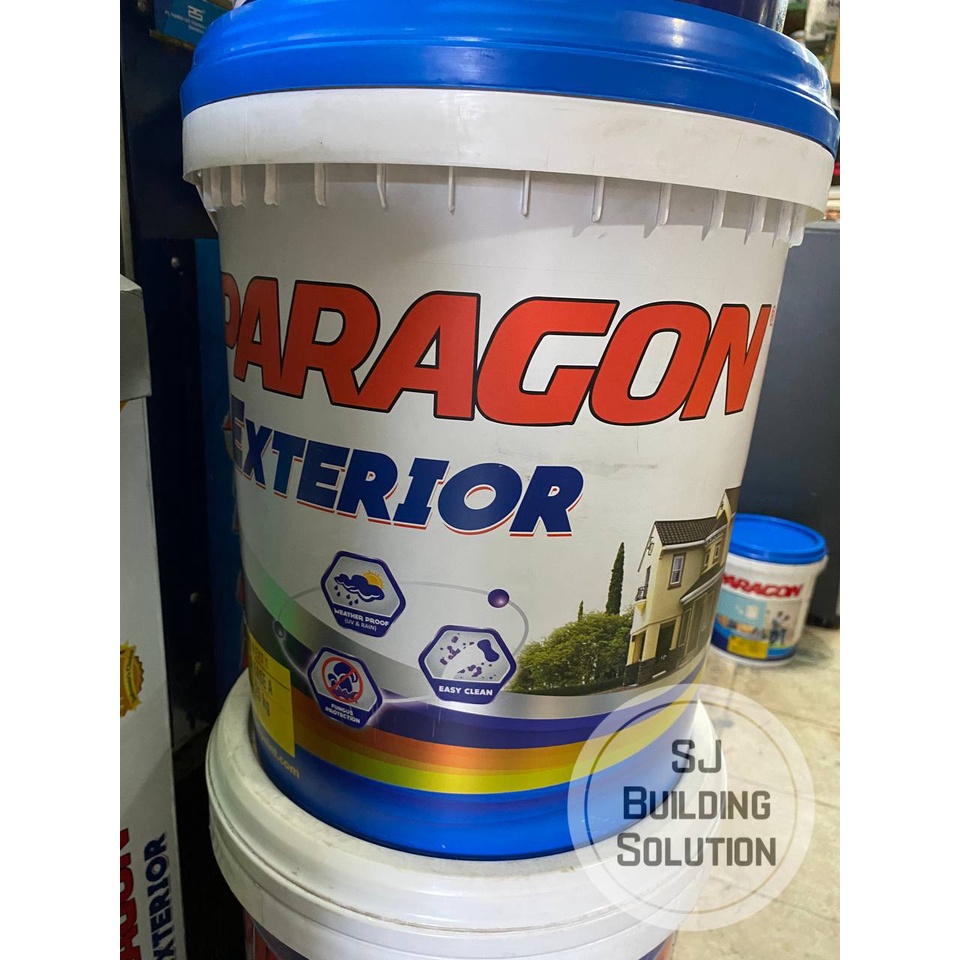 Jual CAT TEMBOK PARAGON EXTERIOR 25KG - BRILLIANT WHITE PUTIH 25 KG ...