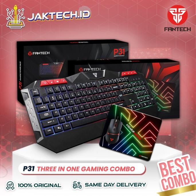 Jual Fantech P31 Gaming Set Combo 3 in 1 Keyboard Mouse Bundle Mousepad ...