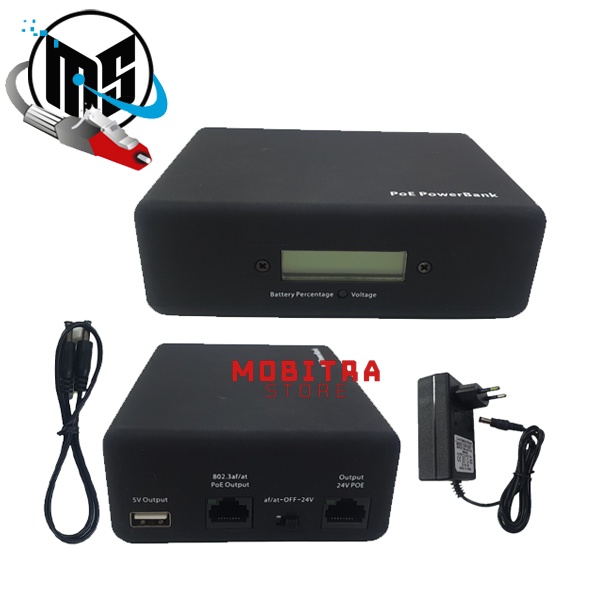 Jual TPB-POE-G-1224 Power Bank POE |Smart Portable Mini UPS 12V 24V ...