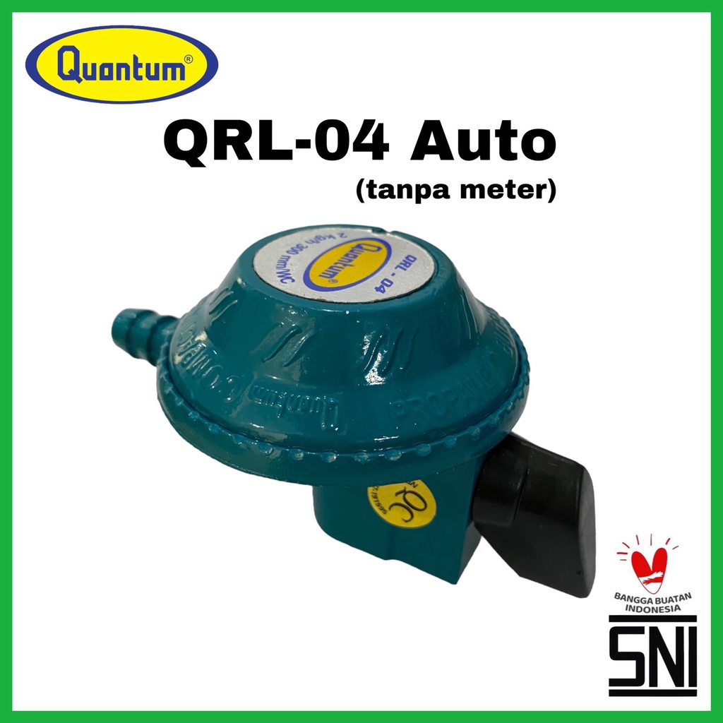 Jual Regulator Gas Quantum QRL-04 Tanpa Meter / Regulator Tekanan ...