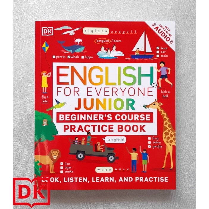 Jual DK English for Everyone Junior Beginner's Practice Book | Shopee ...