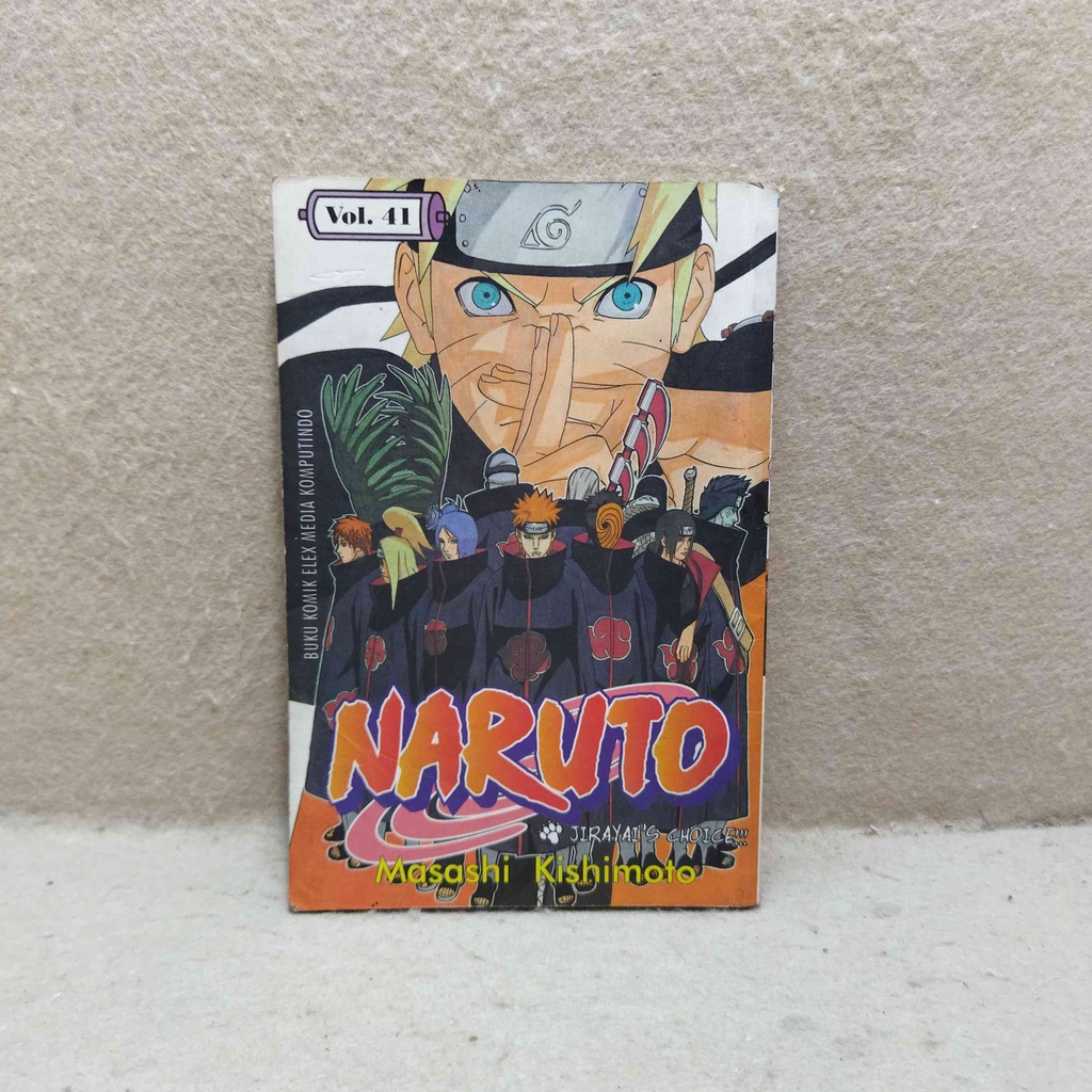 Jual Original Komik Naruto Vol 41 - Masashi Kishimoto | Shopee Indonesia