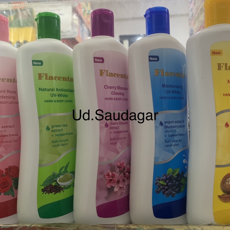 Jual Placenta Flacenta Hand & Body Lotion Whitening 500ml | Shopee ...