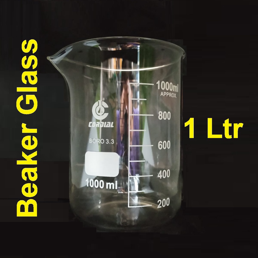 Jual BEAKER GLASS 5000 ML GELAS KIMIA GELAS PIALA BEKER GLASS LOW FORM ...
