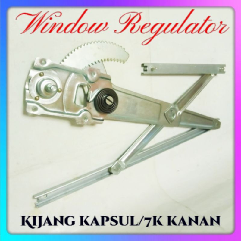 Jual REGULATOR KACA KIJANG KAPSUL / 7K KANAN | Shopee Indonesia