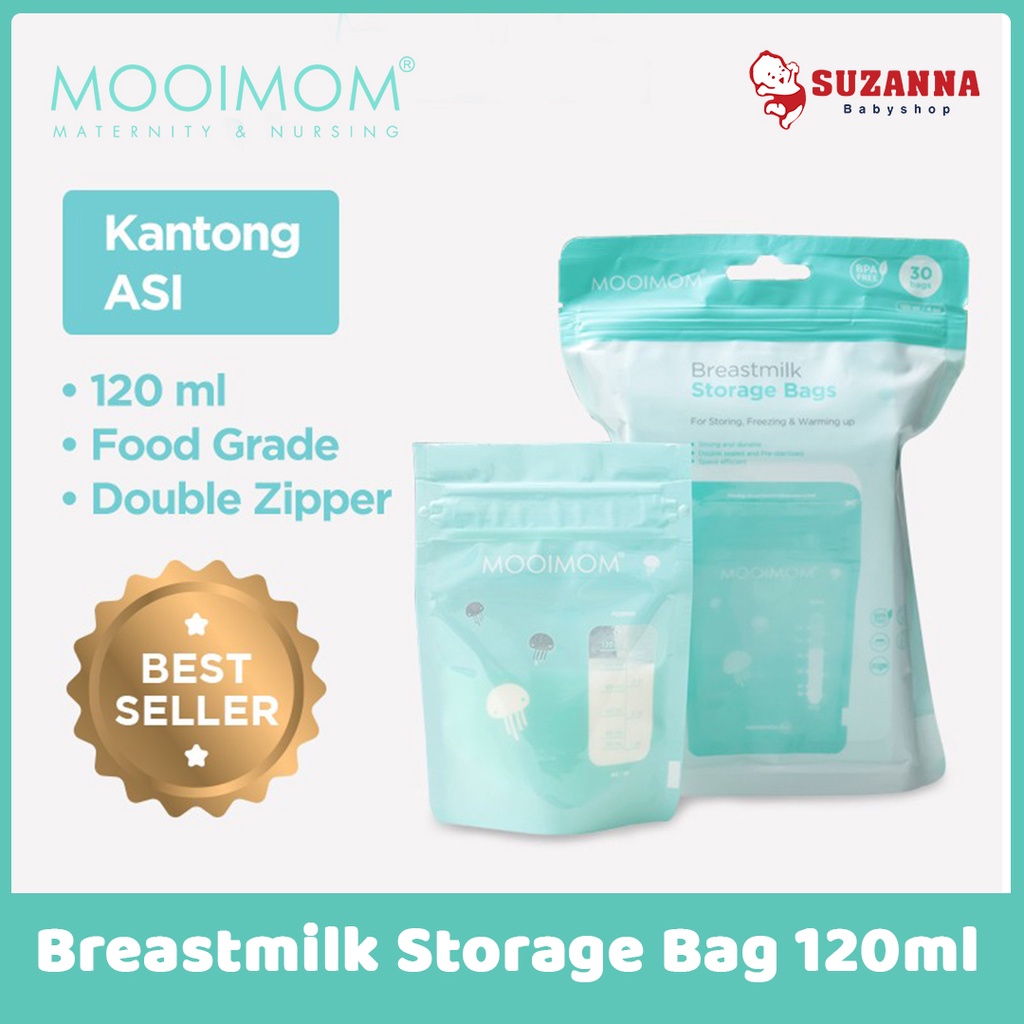 Jual Mooimom Breastmilk Storage Bag 120ml | Shopee Indonesia