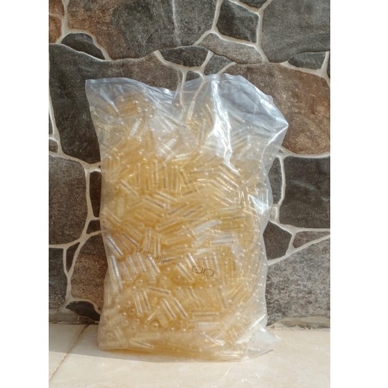 Jual Kapsul Kosong Transparan Ukuran 00 Isi 1000 Pcs Kapsul Transparan ...