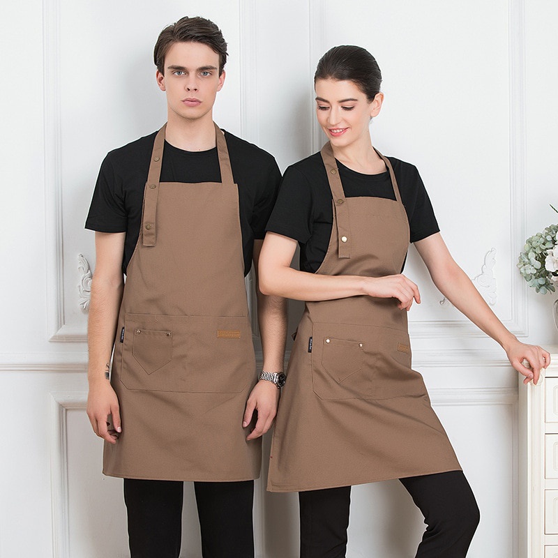 Jual Apron Celemek Barista Korean Style Pria Wanita Celmek Dapur Masak ...
