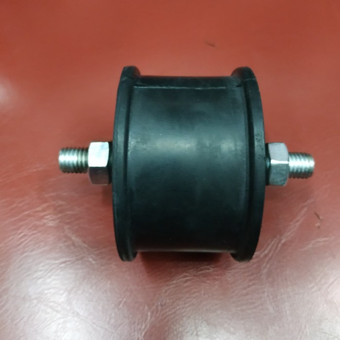 Jual Engine Mounting 80 mm x 12 mm x 50 mm baut ganda (kuping) | Shopee ...