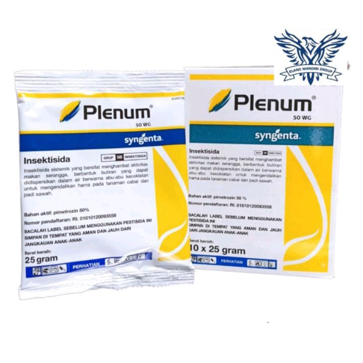 Jual Insektisida Plenum 50 WG 25gr Bahan Aktif Pymetrozine 50% Original ...
