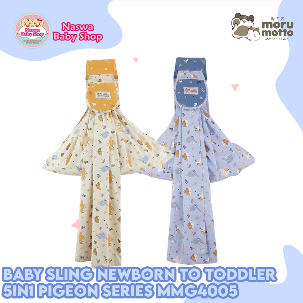Jual Moru Motto Sling Newborn To Toddler Gendongan Bayi 5in1 Pigeon ...