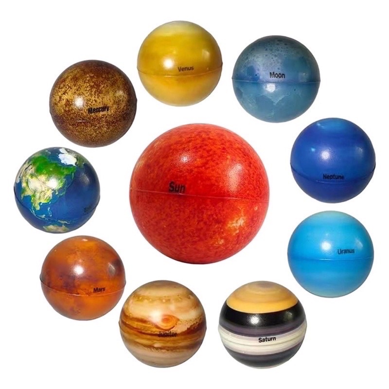 Jual Solar System Tata Surya Bola Planet Set 8/10 pcs Galaxy Spons ...