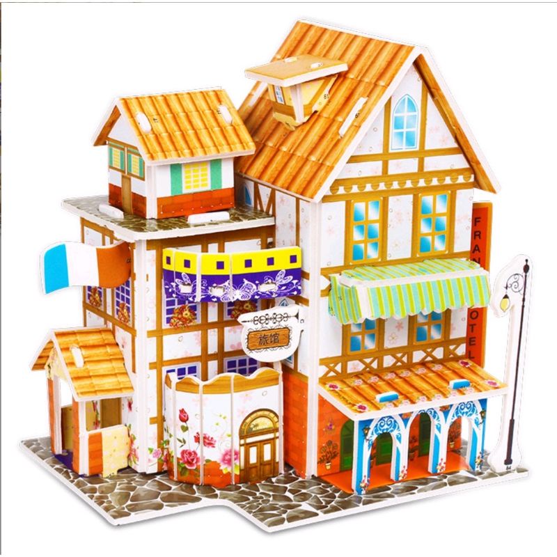 Jual Mainan craft 3D, Mainan puzzle busa 3D susun DIY | Shopee Indonesia