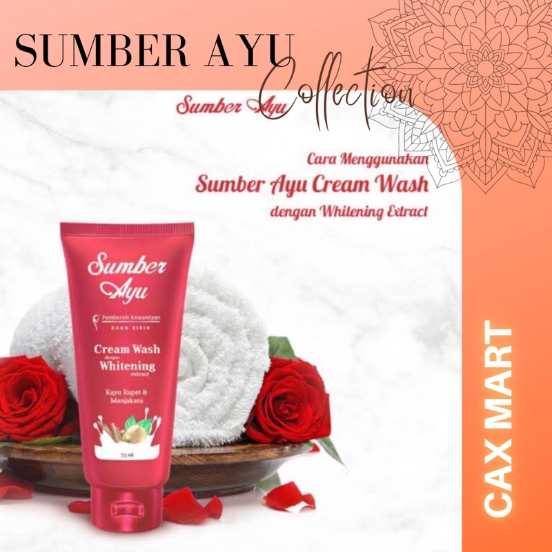 Jual SUMBER AYU Feminine Hygiene Cream Wash | Shopee Indonesia