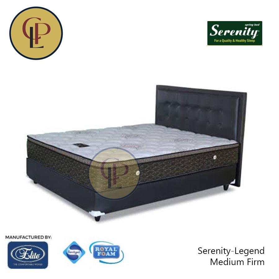 Jual Kasur Springbed Elite Serenity New Legend Tempat Tidur | Shopee ...