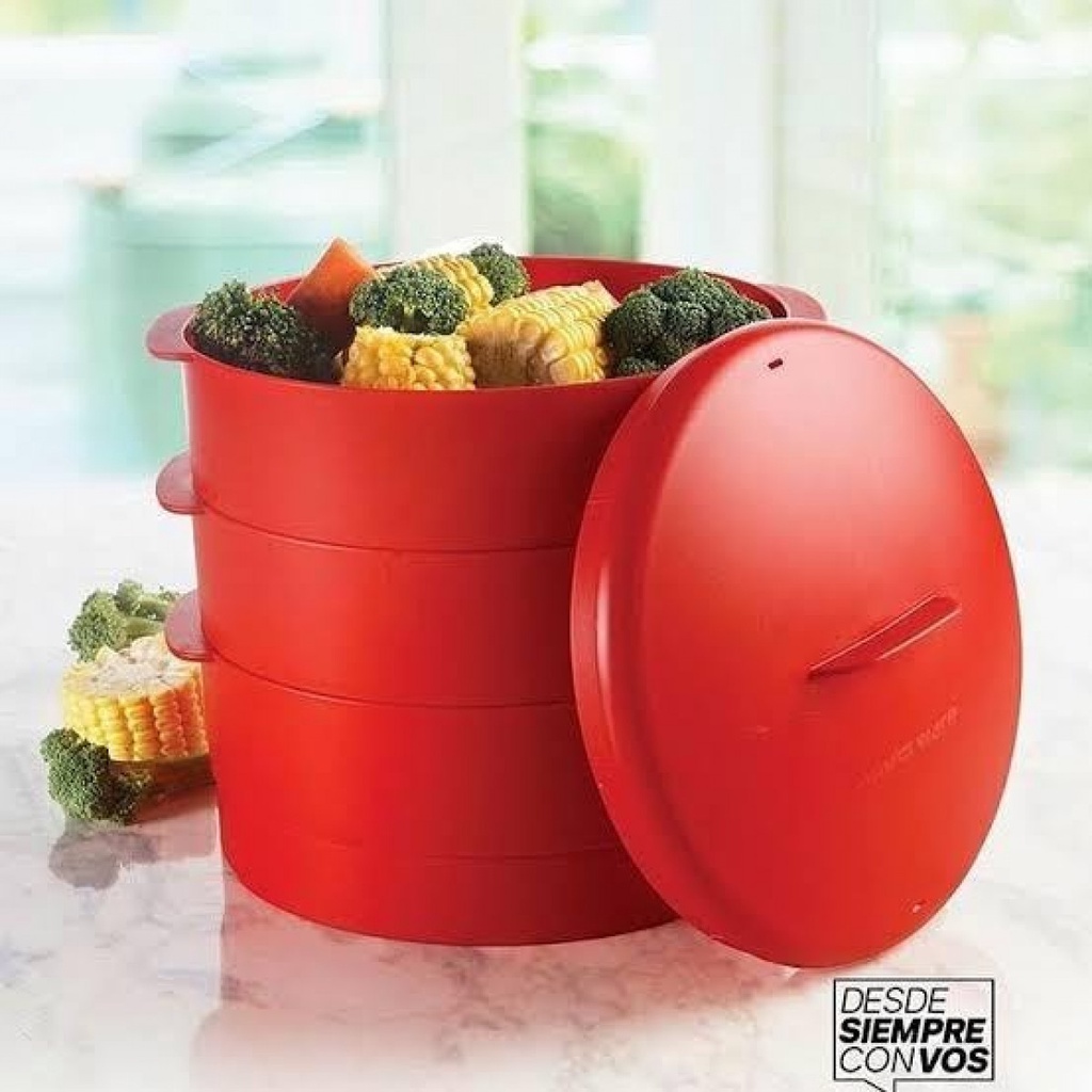 Jual Steam It 2 - 3 layer susun merah kukusan pengukus steamer | Shopee ...