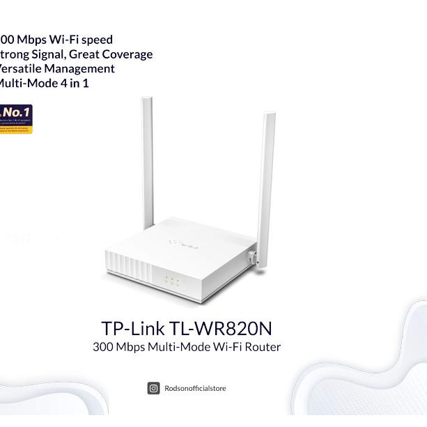Jual TP-LINK TPLINK TL-WR820N Wireless N Router Repeater Access Point ...