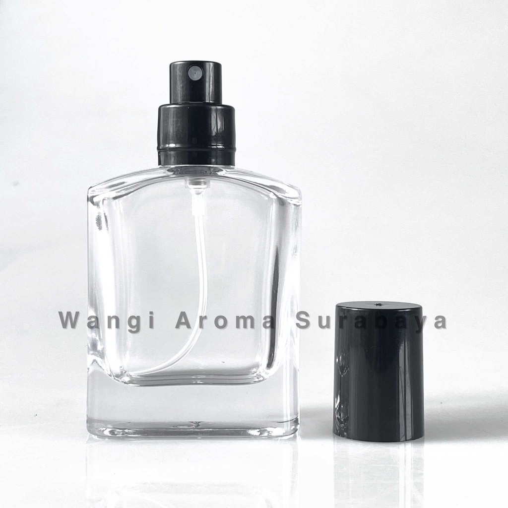 Jual Botol Parfum Zara 30ML Hitam Spray Semi Press - Botol Parfum Kaca ...
