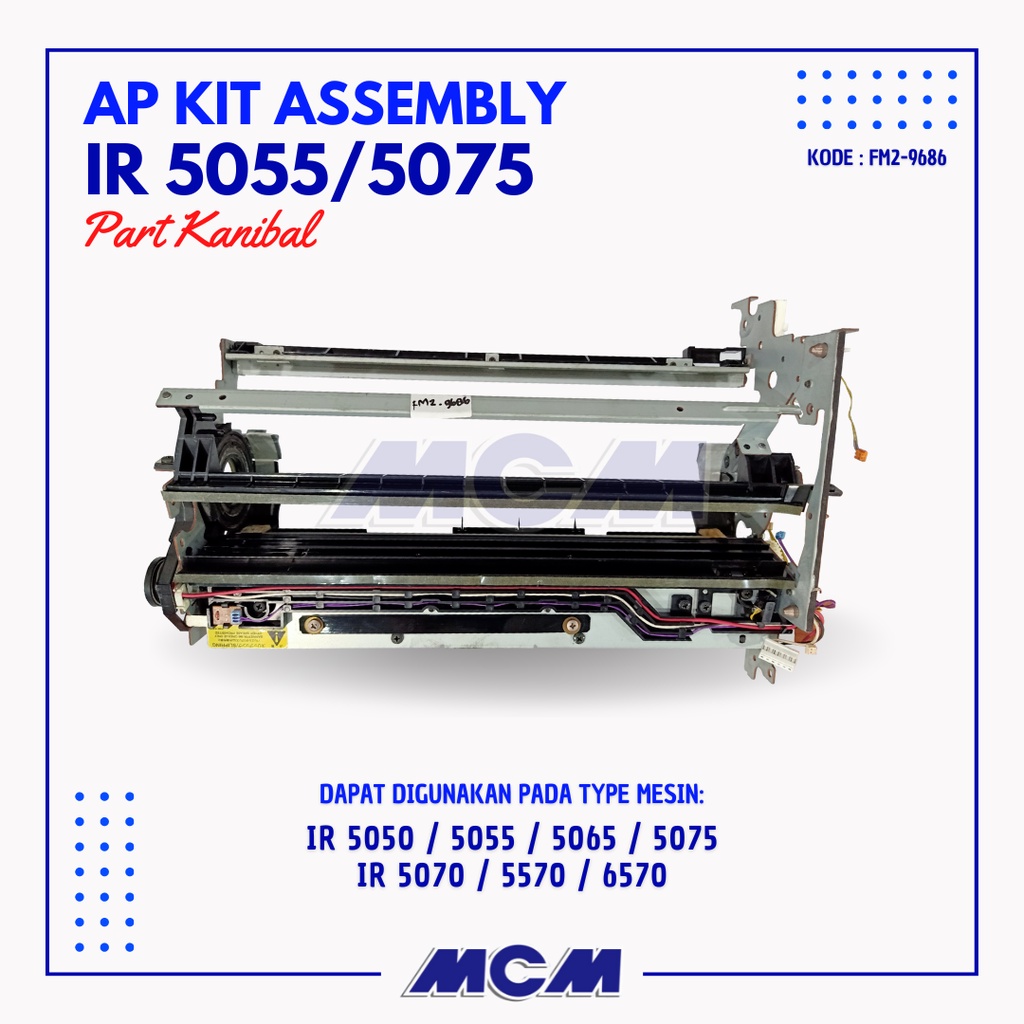 Jual AP KIT ASSEMBLY MESIN FOTOCOPY CANON IR 5055 5065 5075 - PART ...