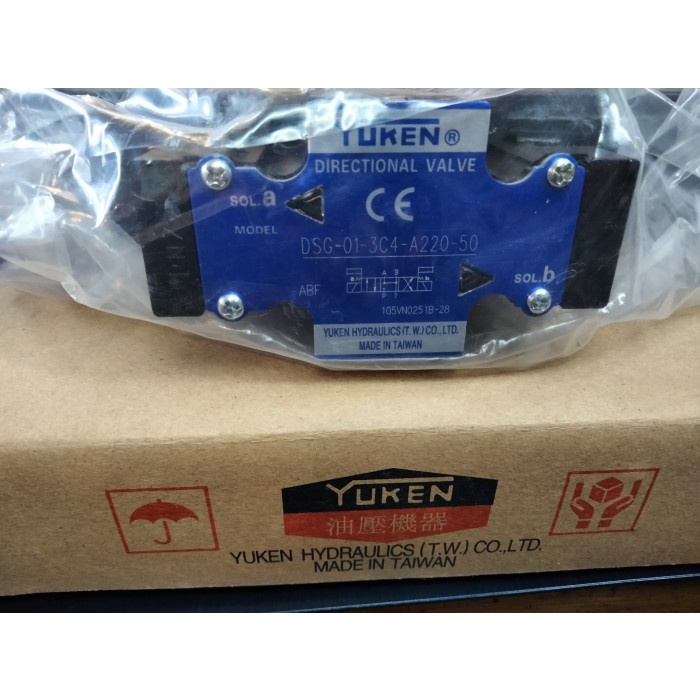 Jual Actu Dsg-01-3C4-A220 50 / Solenoid Valve / Dsg01-3C4 / Solenoid Yuken | Shopee Indonesia