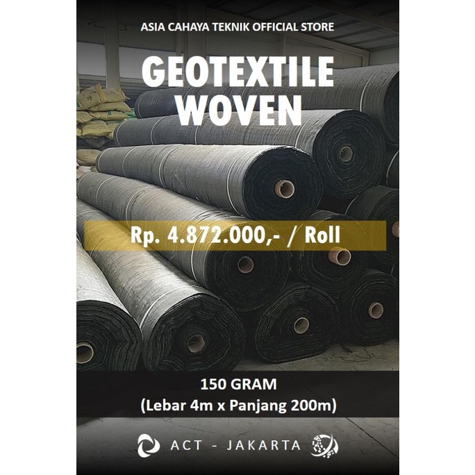Jual GEOTEXTILE WOVEN 150 GRAM | Shopee Indonesia