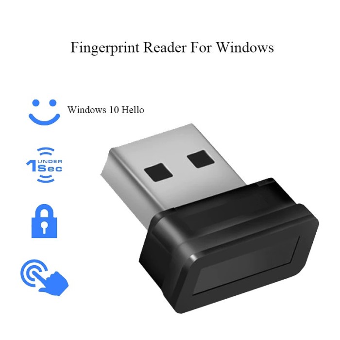 Jual FT105 USB Fingerprint Windows 10 11 Modul Pembaca Sidik Jari PC ...