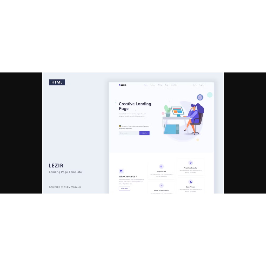 Jual Landing Page Lezir Premium | Shopee Indonesia