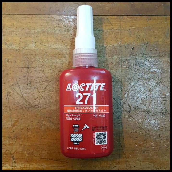 Jual Loctite 271 / Lem Baut / Threadlocker 50Ml 50 Ml | Shopee Indonesia