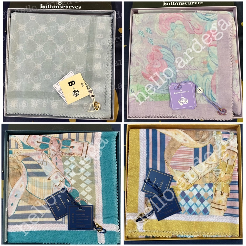 Jual BUTTONSCARVES TAPIS SQUARE, TAPIS SLIP ON, CHAIN SERIES, THE ...
