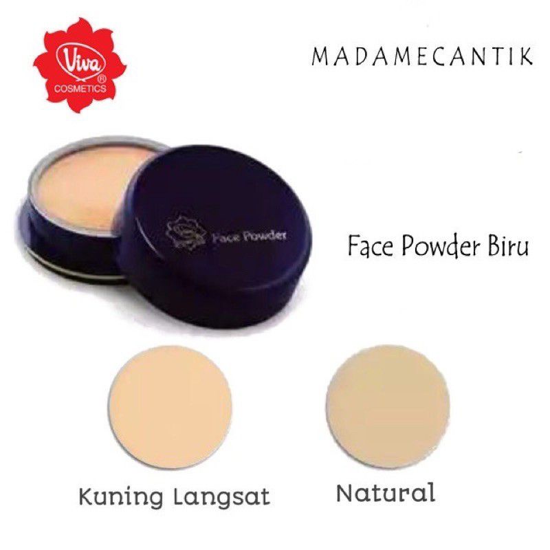 Jual Viva Face Powder Biru - 14 gr (tersedia 2 varian warna) | Shopee ...