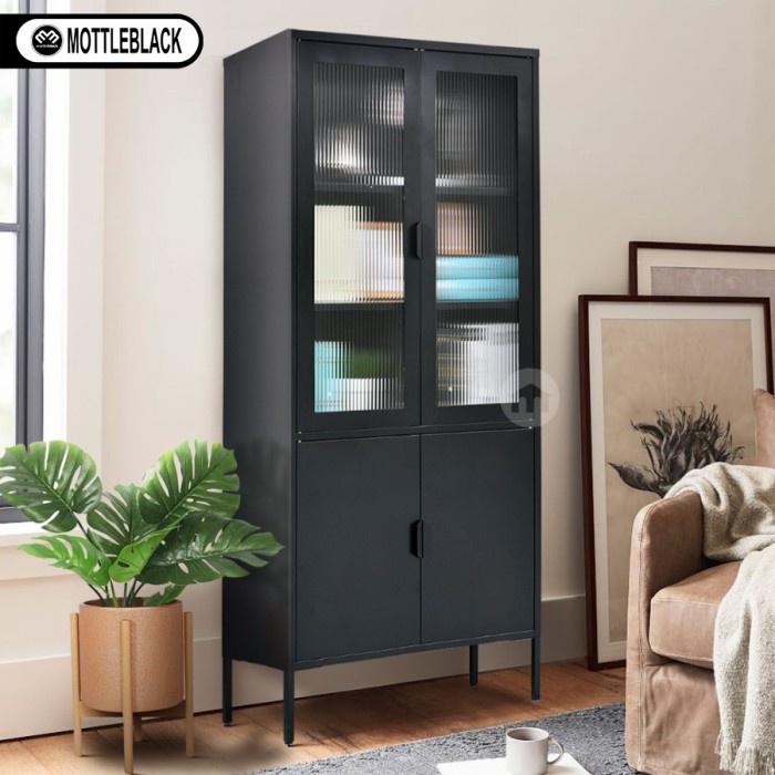 Jual Filling Cabinet Blackmabel - Rak Lemari Buku Hias Besi Kabinet ...