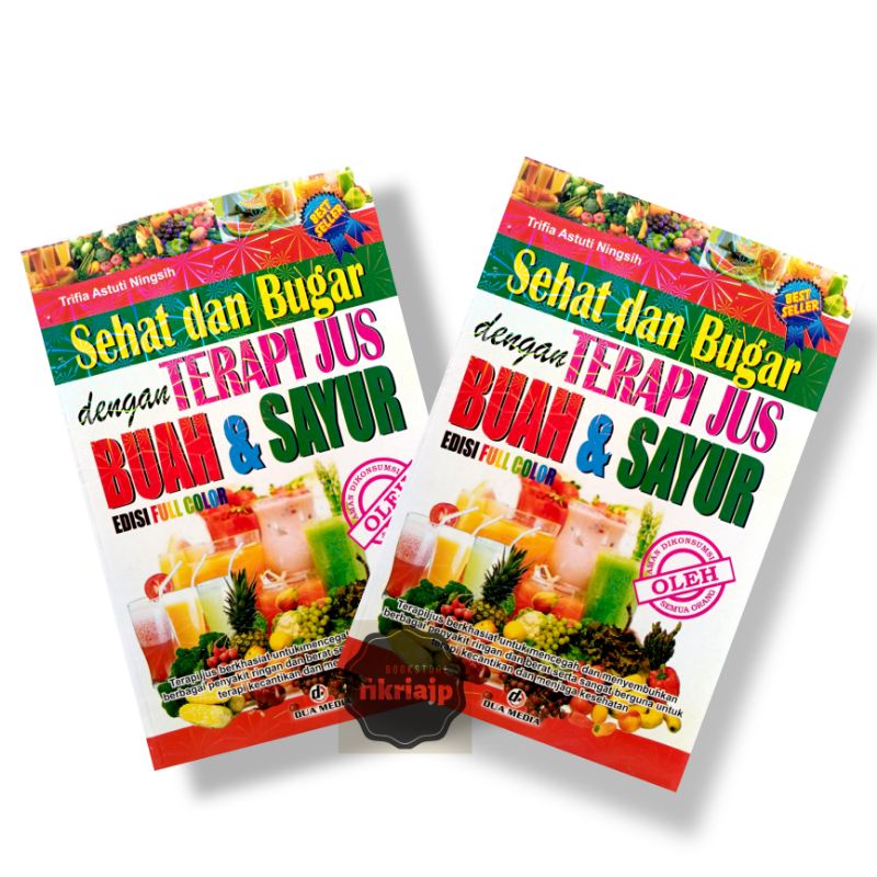 Jual Buku Sehat dan Bugar dengan Terapi Jus & Sayur - DM | Shopee Indonesia