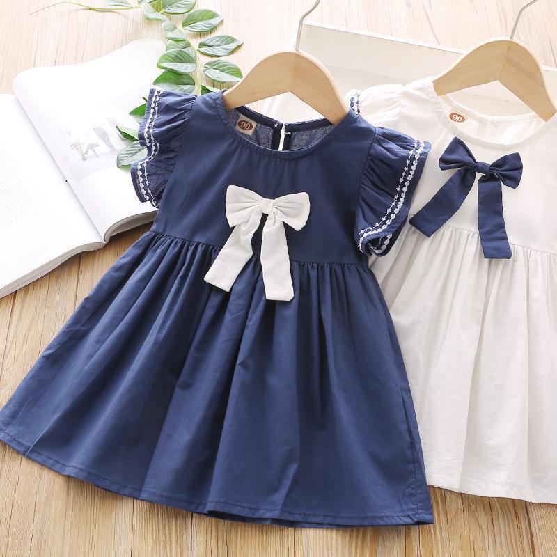 Jual PROMO 9.9 heybaby DRESS CARLA RIBBON EBV Baju Dress Anak Perempuan ...