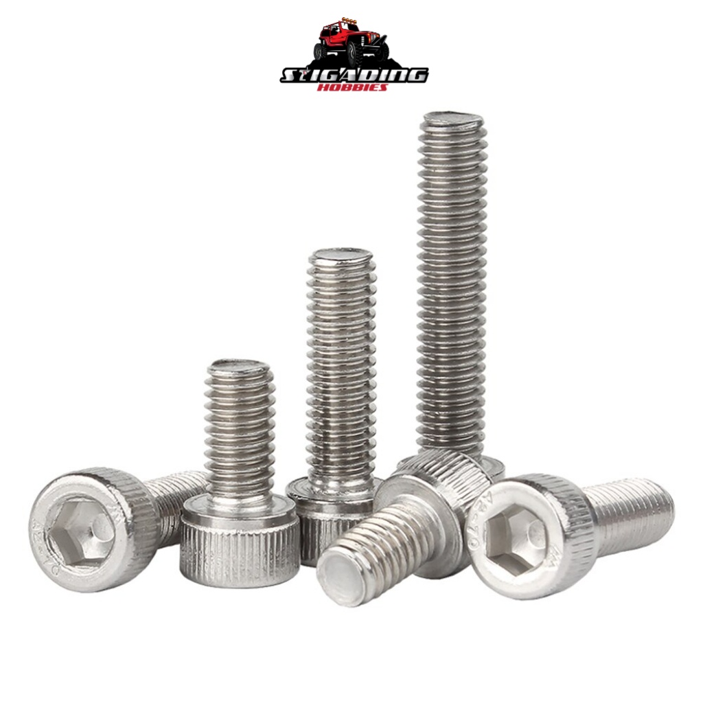Jual BAUT L HEX 3mm SOCKET SCREW STAINLESS STEEL 304 RC1/10 1/12 1/16 | Shopee Indonesia