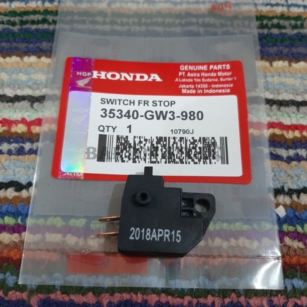 Jual SWITCH REM DEPAN BEAT SUPRA X 125 SUPRA 100 REVO 110 GW3 KD147 ...