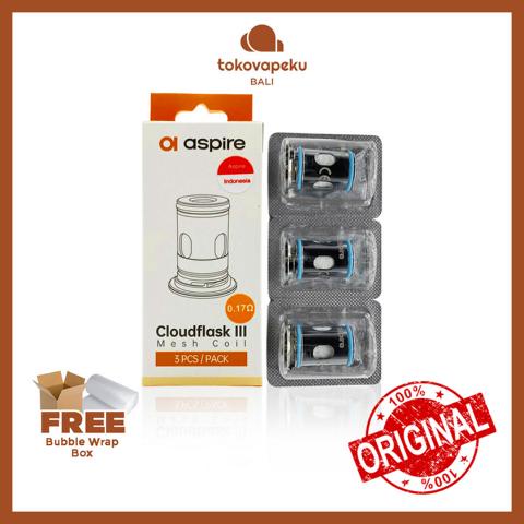Jual COIL CLOUDFLASK 3 COIL CLOUDFLASK III AUTHENTIC by ASPIRE | Shopee Indonesia