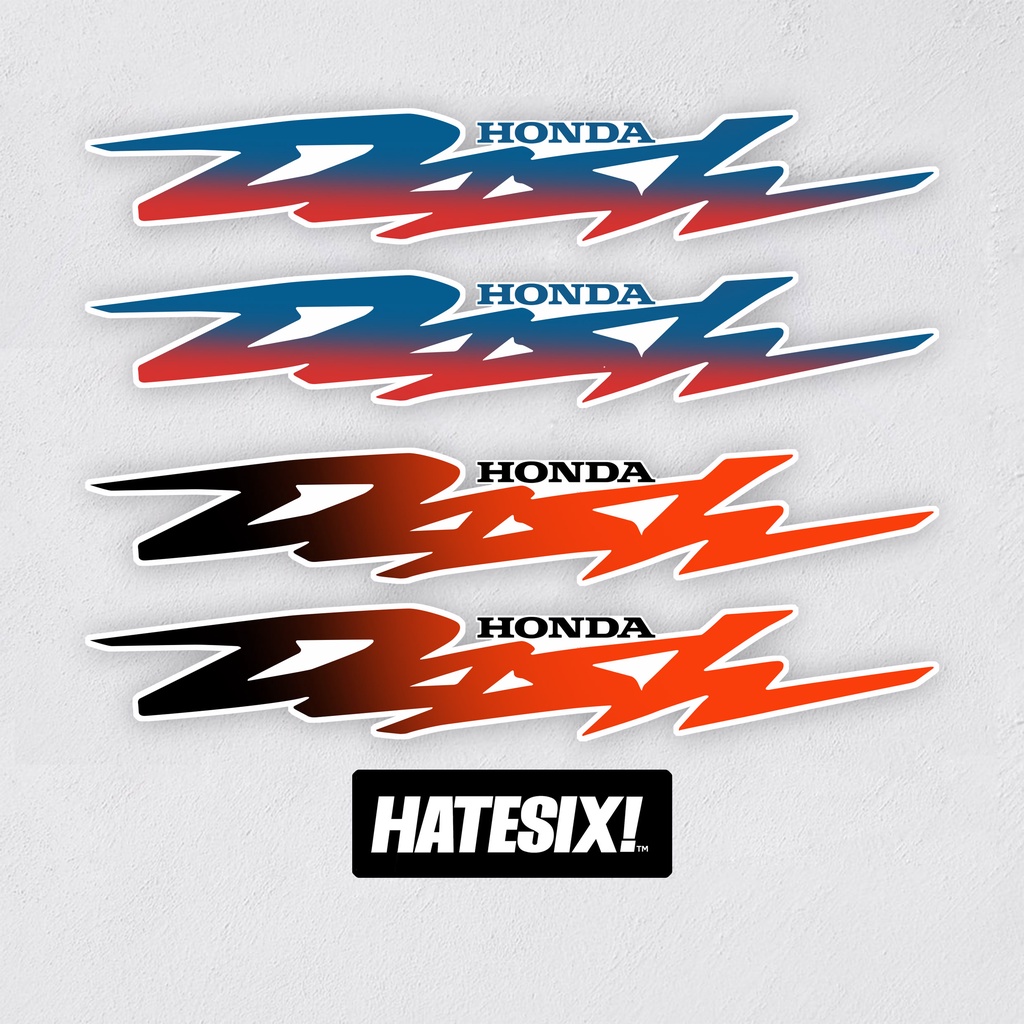 Jual Sticker Decal Honda DASH 125 Hatesix | Shopee Indonesia